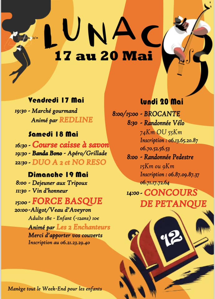 Actualités & Événements Lunac, Aveyron, Mairie de Lunac